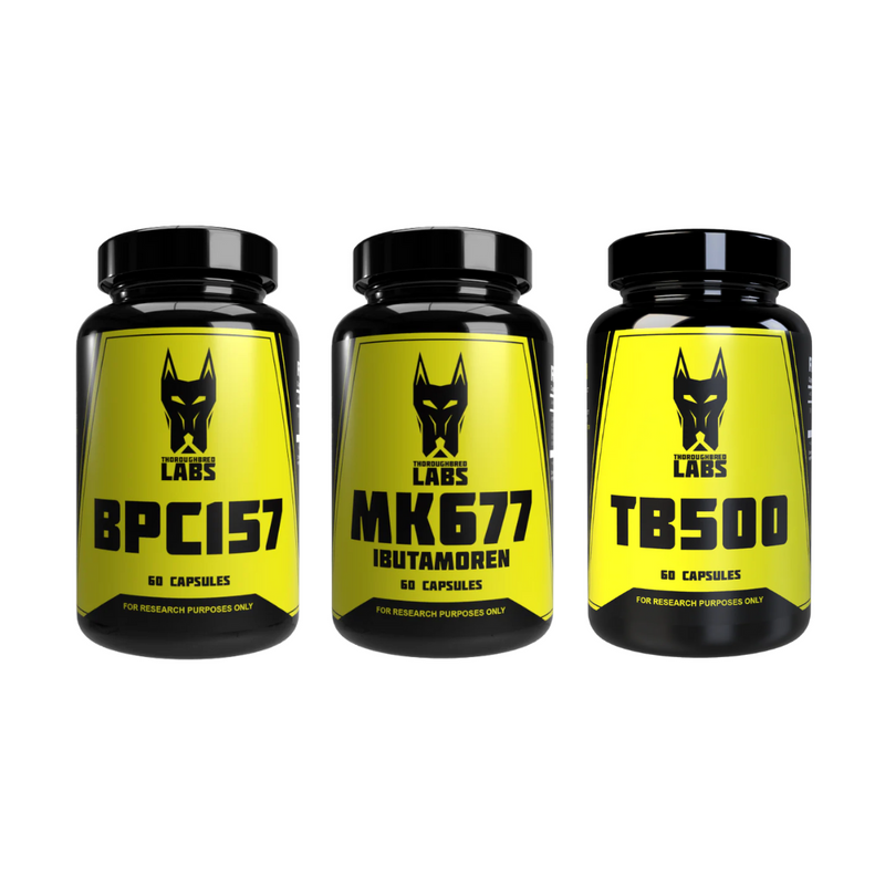 THOROUGHBRED LABS MK677 + BPC157 + TB500 CAPSULE BUNDLE – YAKKA STRENGTH