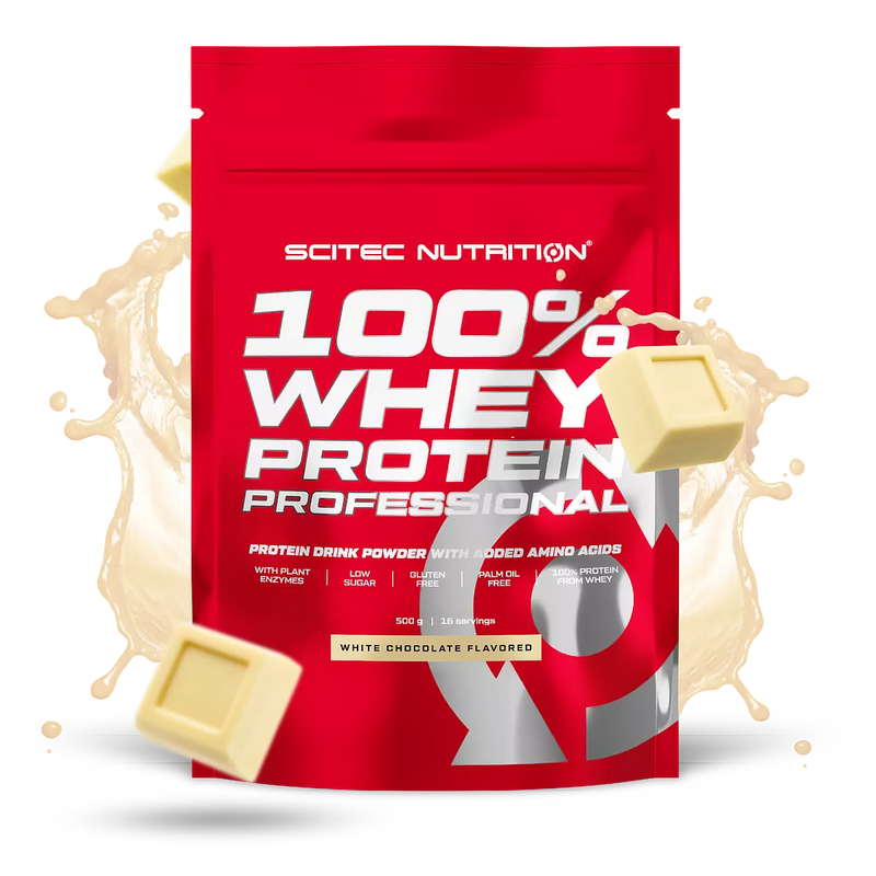 SCITEC 100% WHEY PROTEIN PROFESSIONAL 500G – YAKKA STRENGTH