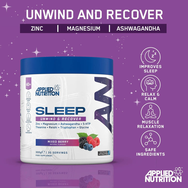 APPLIED NUTRITION SLEEP SUPPORT SUPPLEMENT 300G – YAKKA STRENGTH